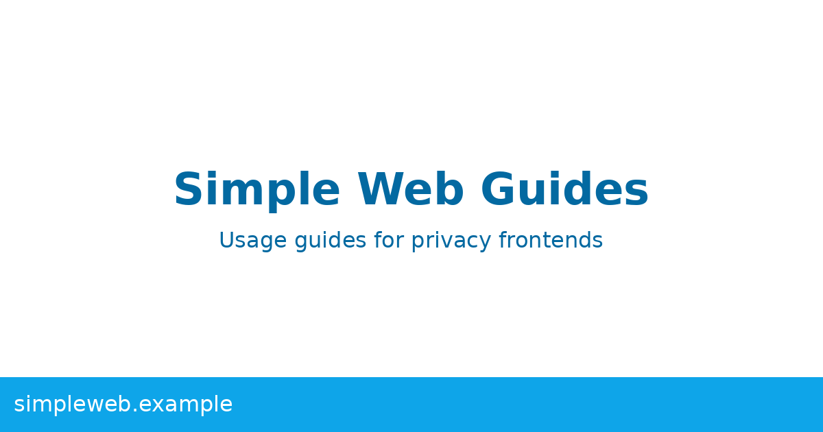 Choosing a Public Instance - Selection Guide | Simple Web